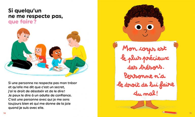 “Mon corps est un trésor” : un livret pour protéger les jeunes enfants ...